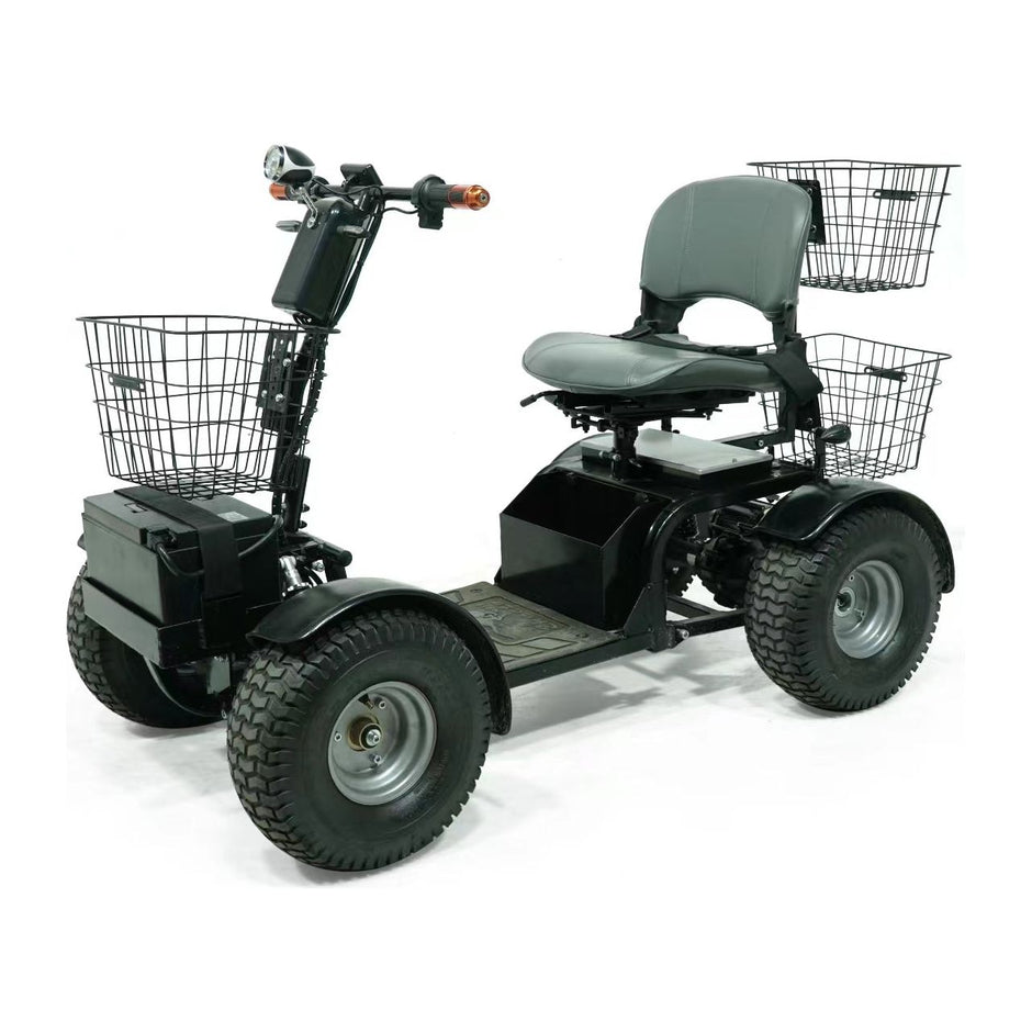 Green Transporter Cheeta Ninja All-Terrain Mobility Scooter 48V/20Ah 1 ...